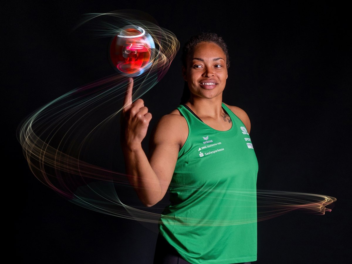 Premiere DM-Winterwurf in Halle (Saale) geglückt - Shanice Craft ...