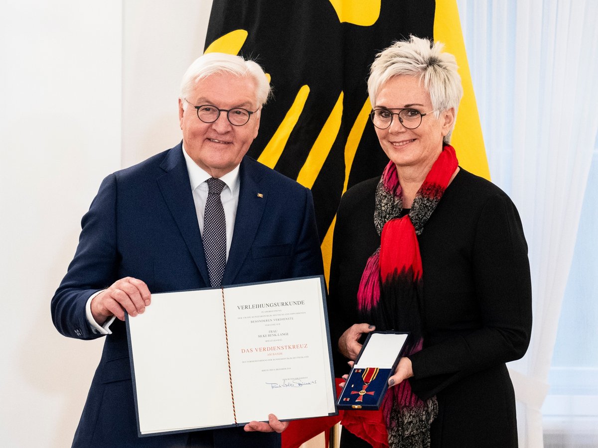 Bundesverdienstkreuz für LSB-Präsidentin Silke Renk-Lange ...