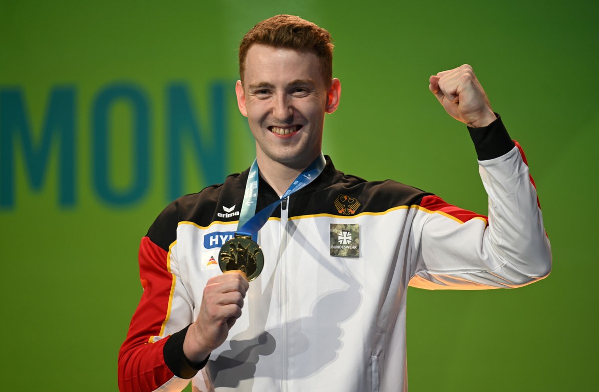 Nils Dunkel gewinnt Barren-Gold bei Turn-Europameisterschaften ...
